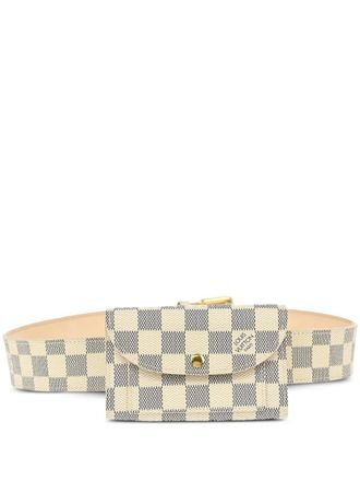 Louis Vuitton sac banane Ceinture Pochette Solo (2011) - Blanc