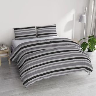 Italian Bed Linen Doppelbettbezug Ida aus Baumwolle, Design: Demetra, hergestellt in Italien