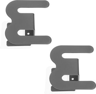 Valiclud 2 Stück Teiliges Badezimmer Slipper Regal Wandmontage ohne Bohren Platzsparender Hausschuhhalter mit Abtropffunktion für Tür oder Wand Robustes Design