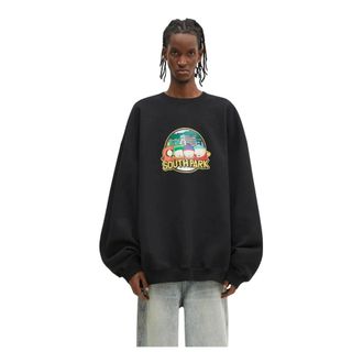 VETEMENTS Herren, Sweatshirts & Hoodies, Schwarzk, LGr&ouml;&szlig;e
