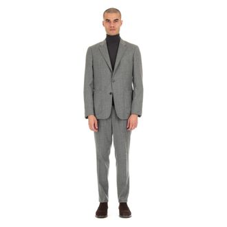 Ermenegildo Zegna Hellgraues Wollkleid - - Suits - Herren - Grau - L