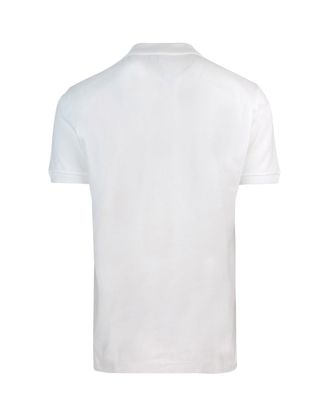 Lacoste Mens Polo Shirt Piqu&eacute; White Cotton T-shirts And Polos