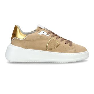 Philippe Model Sneakers Casual Tres Temple - - Shoes - Damen - Beige - 41 EU