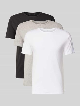 Tommy Hilfiger Slim Fit T-Shirt Set aus Baumwoll-Mix im 3er-Pack