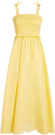 Karl Lagerfeld Femme, Robes, Jaune, Taille: 38 FR Vestido Tirantes