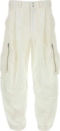 Mordecai Mordecai, Homme, Pantalons, Blanc, Taille: S Cargo Pant