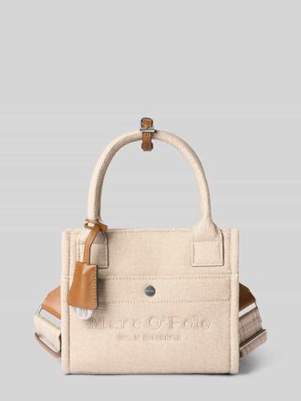 Marc O'Polo Henkeltasche aus reiner Baumwolle mit Logo-Stitching