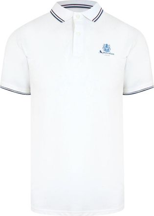 Aquascutum Active Cotton Polo Optical White
