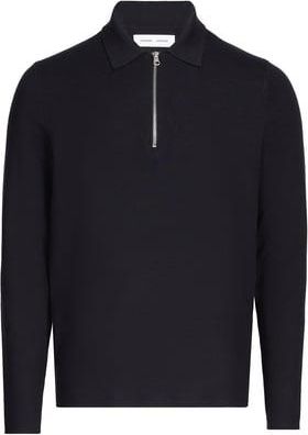 Samsøe & Samsøe rechter polo ziehen für klassisches Kragen - Blau