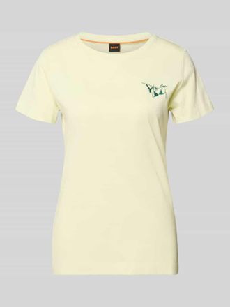 Boss Orange by Hugo Boss Regular Fit T-Shirt aus reiner Baumwolle Modell C-Elove_4