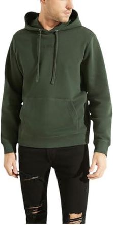 Guess Guess Sweat &agrave; Capuche Kaki Homme Roy