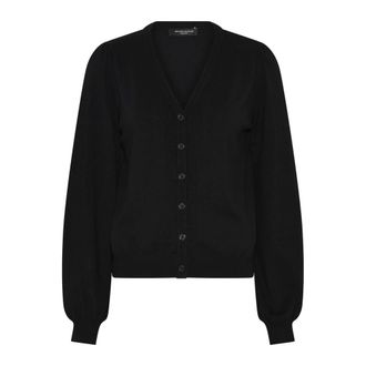 Bruuns Bazaar Femme, Pulls, Noir, Taille: 44 FR Anemonebbcarlinas Cardigan
