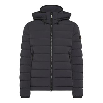 Peuterey Gepolsterter Navy Blauer Rei&szlig;verschlussmantel - - Jackets - Herren - Blau - XL