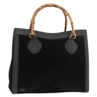 Gucci Sac cabas vintage doccasion - Femme - Pre-owned - Noir - Taille: ONE Size