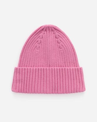 Arket Rippstrickm&uuml;tze -Rosa