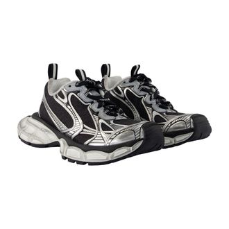 Balenciaga Womens Color-Block Mesh & Synthetic Sneaker Multicolor