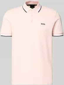 HUGO BOSS Regular Fit Poloshirt aus reiner Baumwolle Modell PADDY