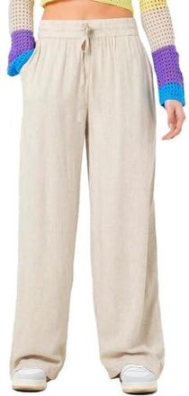 Noisy May Noisy may Pantalon Eilani pour Femme, Naturel, XL