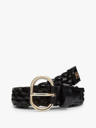 Tommy Hilfiger Ceinture Chic tress&eacute;e &agrave; boucle ovale