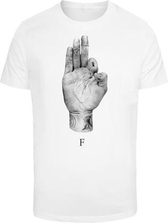 Merchcode Fa010-fms Sign Lights Tee T-Shirt, Blanc, 4XL Hommes