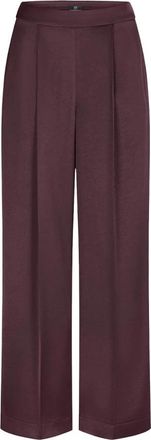 Riani Luftige Wide-Fit Satinhose - - Trousers - Damen - Braun - XL