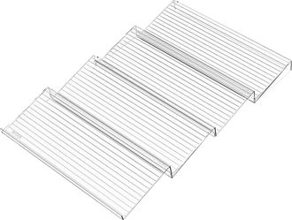 Generic Gew&uuml;rz-Organizer aus Acryl, 4 St&uuml;ck, transparente Gew&uuml;rzschubladen und in Schubladen, Gew&uuml;rzregal, 4-teiliges Gew&uuml;rztablett f&uuml;r die K&uuml;che
