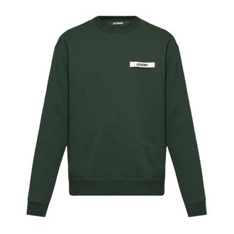 Jacquemus The Gros Grain Sweatshirt - - Sweatshirts & Hoodies - Herren - Gr&uuml;n - 2XL