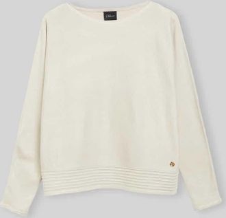s.Oliver Black Label Relaxed Fit Pullover aus Viskose-Mix