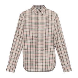 Off-white Homme, Chemises, Rose, Taille: XS Chemise &agrave; Carreaux