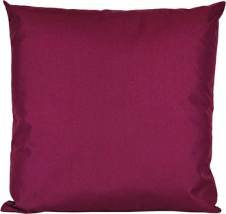 JACK 50x50cm Outdoor Lounge Kissen Dekokissen inkl. XXL-Füllung Wasserabweisend Sitzkissen Garten Stuhl Lotus Effekt, Farbe:Bordeaux