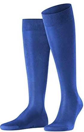 Falke Tiago M Kh coton fil dÉcosse durable unies 1 paire, Chaussettes longues Homme, Bleu Sapphire 6055, 41-42