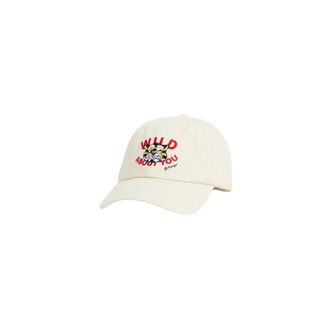 Kenzo unisex, Accessoires, Blanc, Taille: ONE Size Cotton Visor