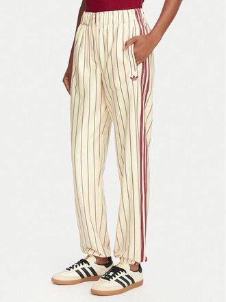 adidas Jogginghose Pinstripe Firebird Track Ptan KT1851 Creme Regular Fit