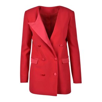 Costume National C. Giacca - - Jackets - Damen - Rot - 2XL