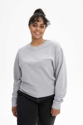 Mela Damen vegan Sweatshirt Rati Grau Meliert