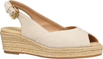 Geox Damen D IBERIDE A Wedge Sandal, Lt Taupe, 39 EU