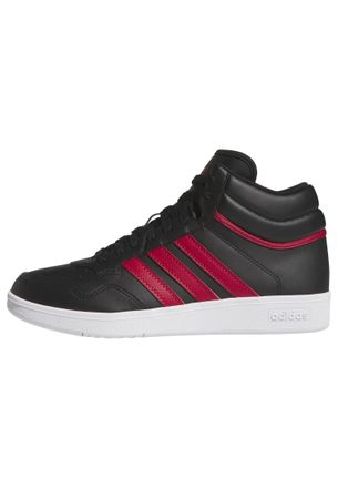 adidas Unisex Hoops 4.0 MID Shoes, core Black/Team Victory red/FTWR White, 44 2/3 EU