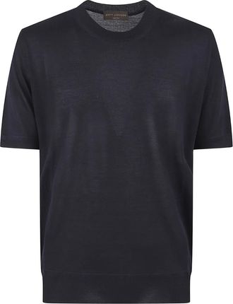 Brett Johnson T-Shirt aus Kaschmir - Blau