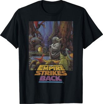 Star Wars The Empire Strikes Back Yoda Portrait T-Shirt