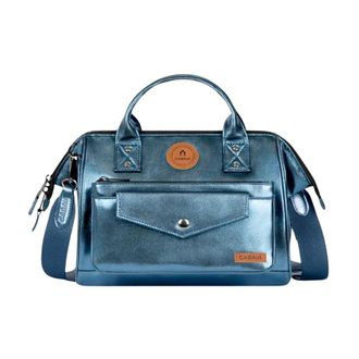 Cabaia Sac bandouli&egrave;re Larissa - Femme - Sacs - Bleu - Taille: M