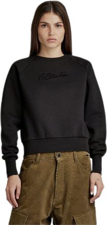 G-Star G-Star RAW Damen Autograph Sweatshirt, Schwarz (dk Black D24217-D425-6484), S