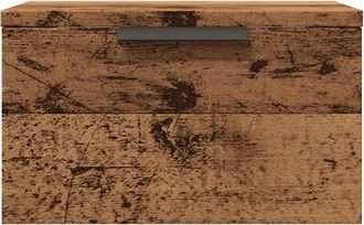 Generic Wandmontierter Nachttisch, Schwebender Nachttisch f&uuml;r Schlafzimmer, Wandmontierter Beistelltisch mit Schublade Zum Organisieren von Essentials und Dek