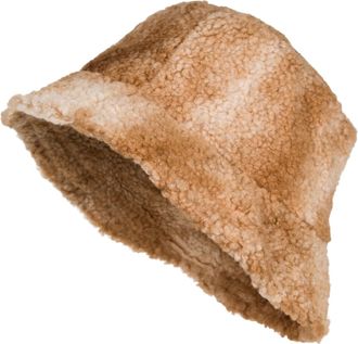 styleBREAKER Hut Teddyfell Fischerhut Ombr