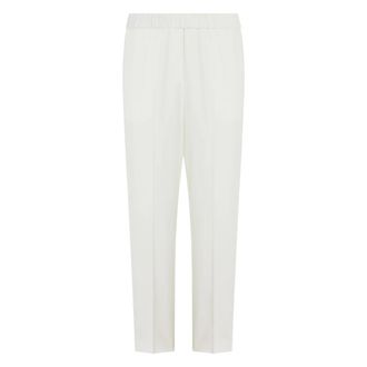 PESERICO Viskosehose - - Trousers - Damen - Wei&szlig; - 3XL