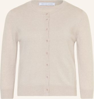 Iris Von Arnim Iris Von Arnim Set Niara Twinset: Strickjacke Und Stricktop Mit Cashmere beige