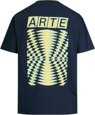 Arte T-shirt imprim&eacute; dos en coton