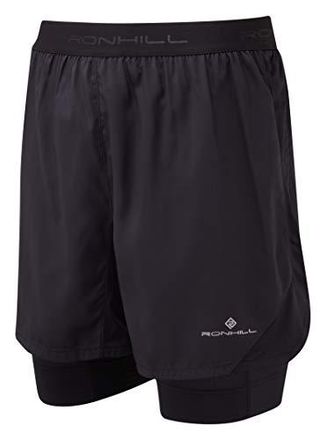 Ronhill Short Tech Revive pour Homme 12,7 cm Maillot de Corps, Noir, XL