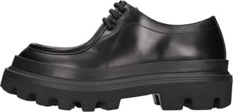 Dolce & Gabbana Homme, Chaussures, Noir, Taille: 45 EU Bottines en cuir