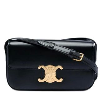 Celine Sac bandouli&egrave;re vintage Pre-owned - Femme - Pre-owned - Noir - Taille: ONE Size