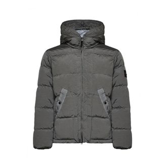 Stone Island Gepolsterte Winterjacke - - Jackets - Herren - Grau - L